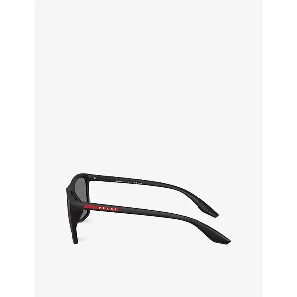 Prada Ps B08s Polarised Pillow-frame Sunglasses