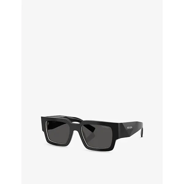 Prada Square-frame Acetate Sunglasses