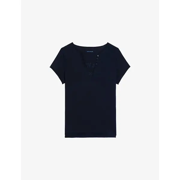 Zadig&Voltaire Graphic-print Cotton T-shirt