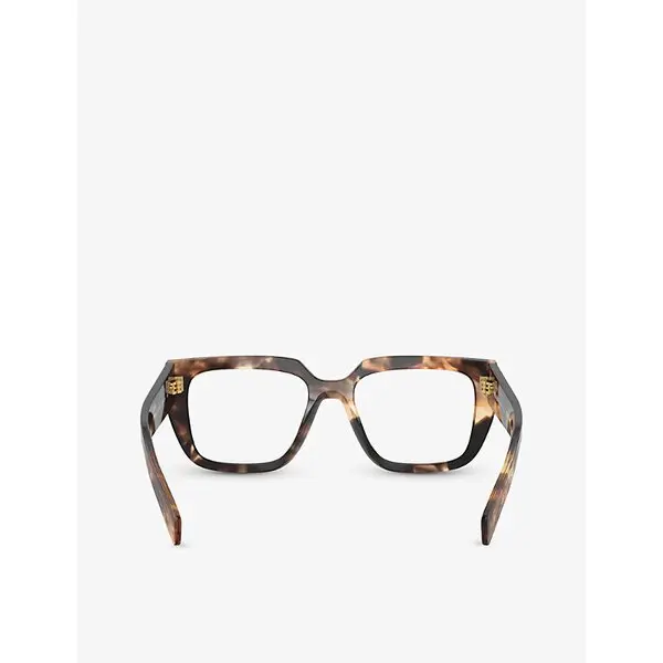 Prada Square Eyeglasses - Brown