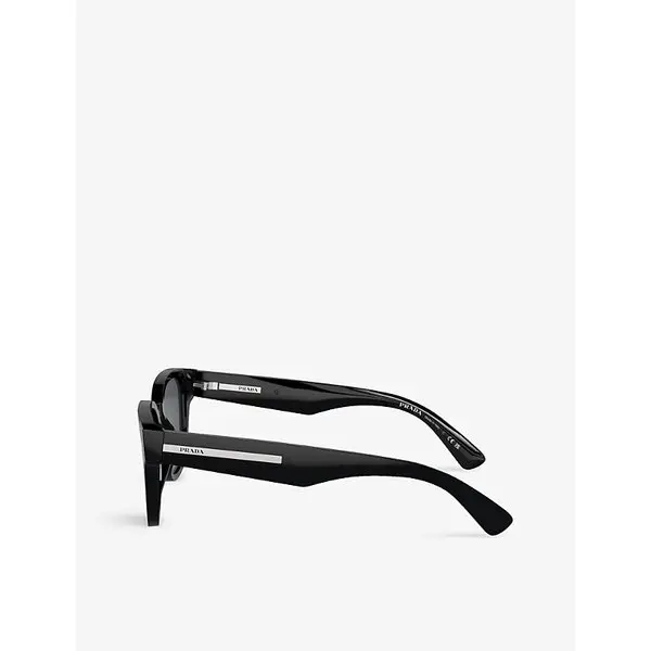 Prada Pillow-frame Acetate Sunglasses