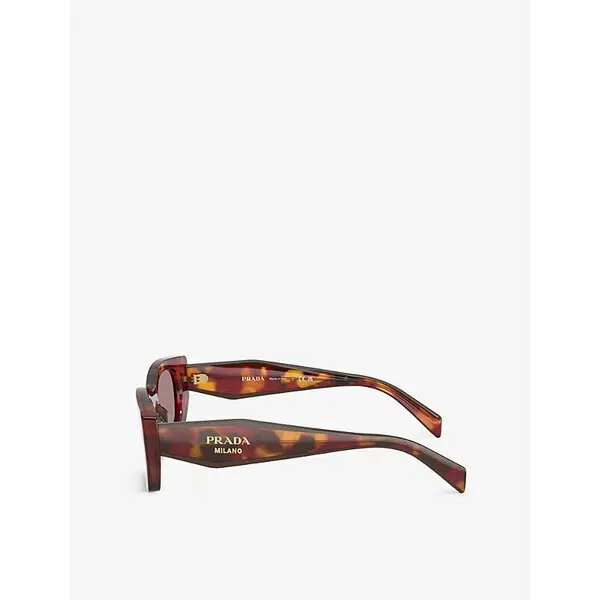 Prada Square-shape Acetate Sunglasses