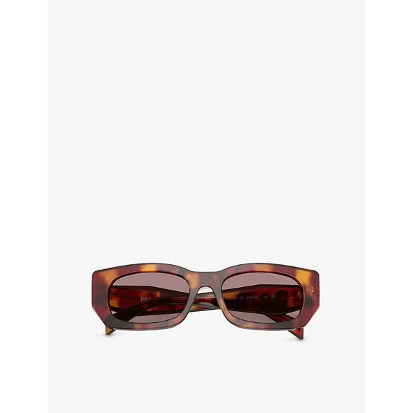 Prada Square-shape Acetate Sunglasses