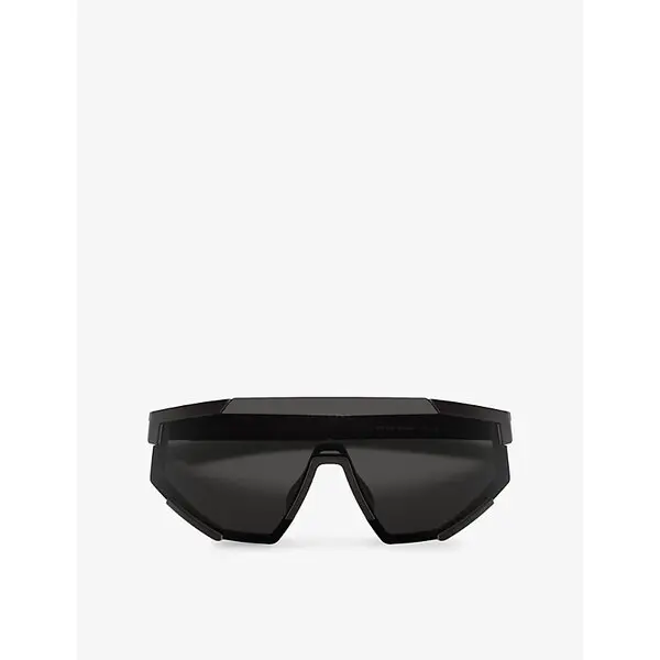 Prada Pillow-frame Nylon Sunglasses