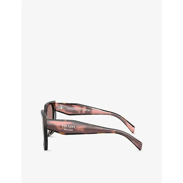 Prada Pr 15ws Rectangle-frame Sunglasses