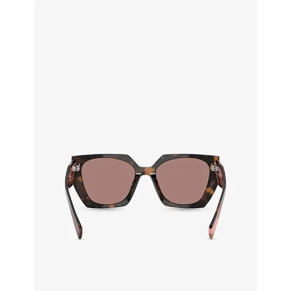 Prada Pr 15ws Rectangle-frame Sunglasses