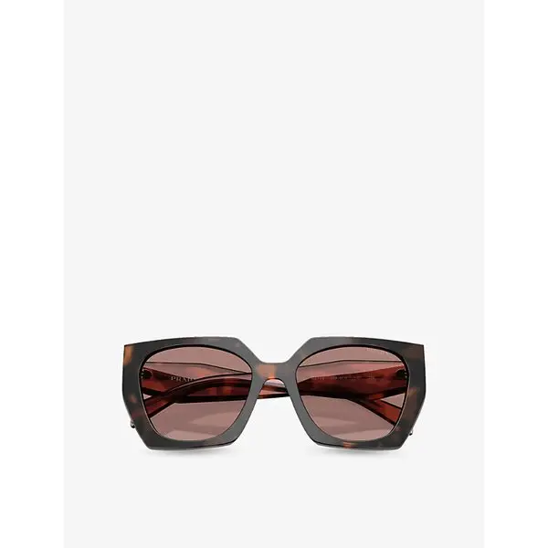 Prada Pr 15ws Rectangle-frame Sunglasses