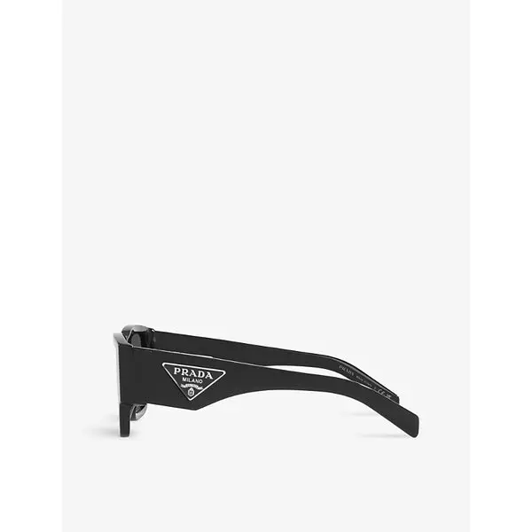 Prada Pr 10zs Square-frame Sunglasses - Black