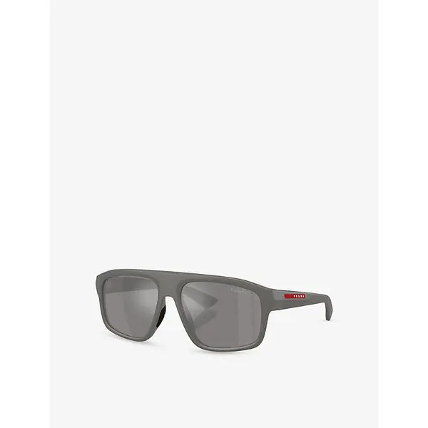 Prada Ps B02s Injected Sunglasses - Grey