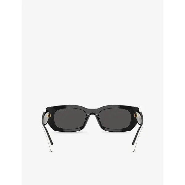 Prada Pillow-frame Acetate Sunglasses