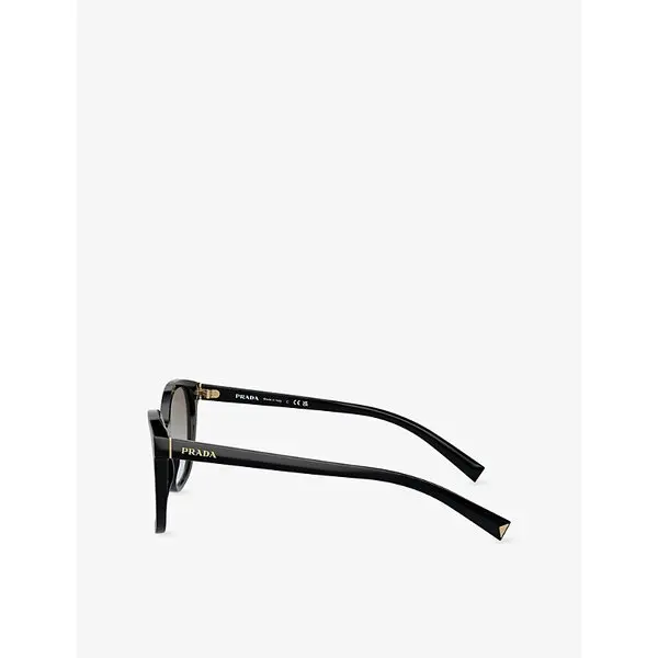 Prada Square-frame Acetate Sunglasses - Black
