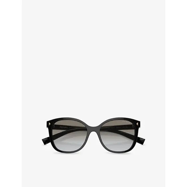 Prada Square-frame Acetate Sunglasses - Black