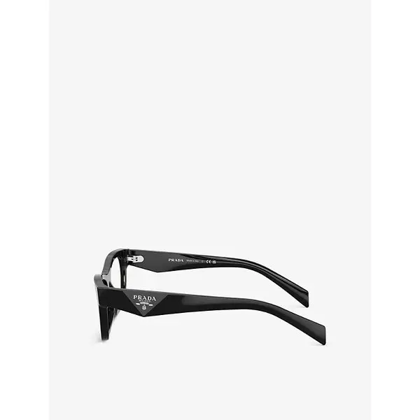 Prada Butterfly-frame Acetate Optical Glasses - Brown