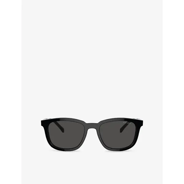 Prada Square-frame Acetate Sunglasses - Black