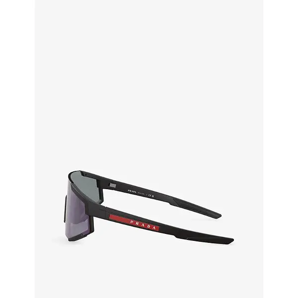 Prada Pillow Frame Nylon Sports Sunglasses