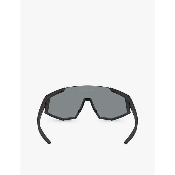 Prada Pillow Frame Nylon Sports Sunglasses