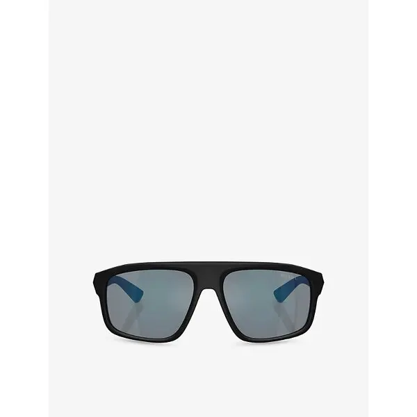 Prada Ps B02s Injected Sunglasses - Black