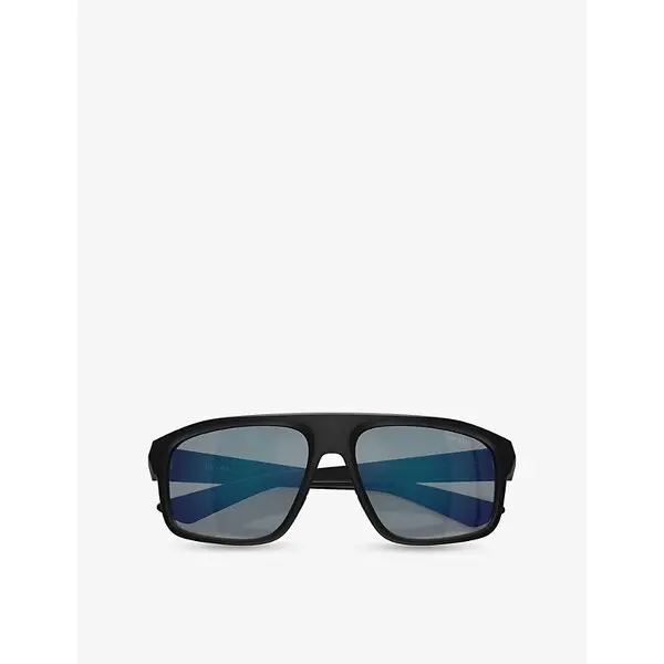 Prada Ps B02s Injected Sunglasses - Black