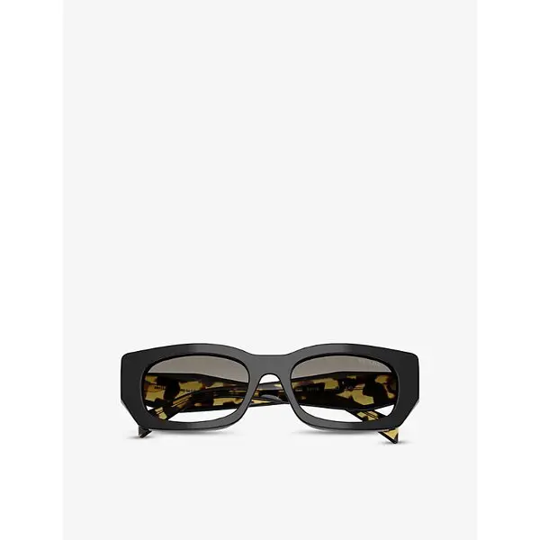 Prada Pillow-frame Acetate Sunglasses
