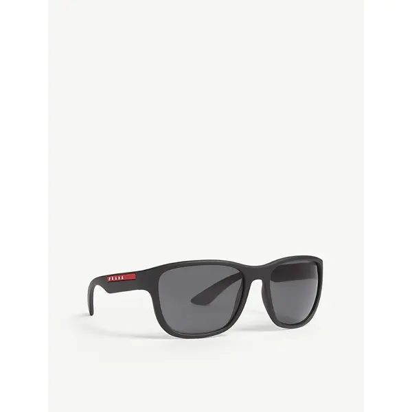 Prada Ps01u Square-frame Sunglasses - Black