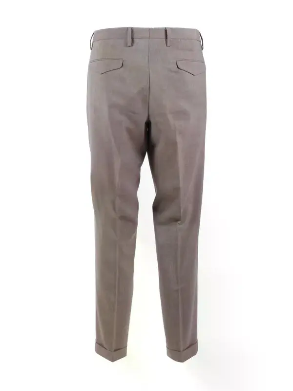 BRIGLIA 1949 Tailored Pleated Trousers - Grey