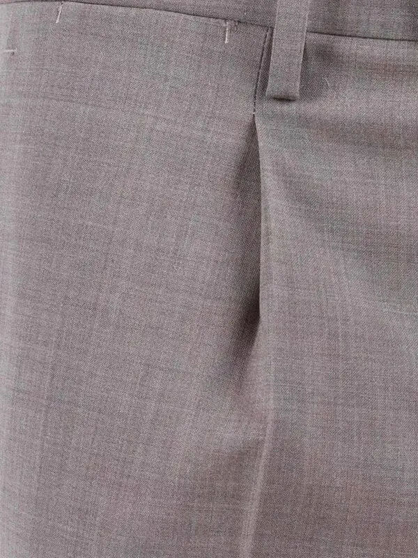 BRIGLIA 1949 Tailored Pleated Trousers - Grey
