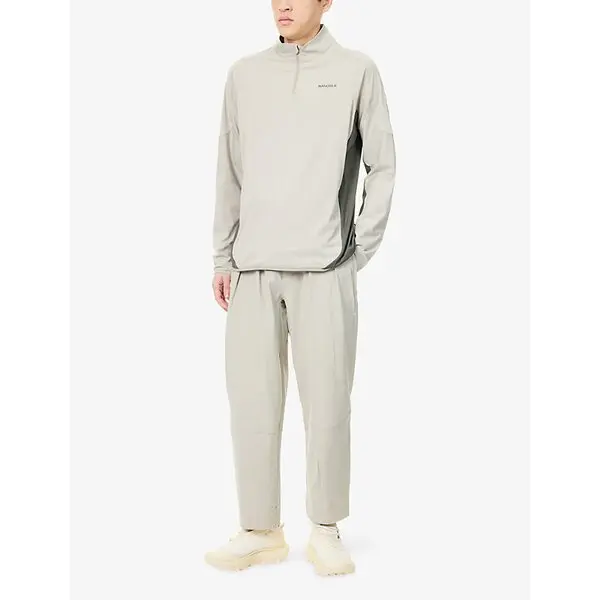 MANORS Quarter-zip Mid-layer Top