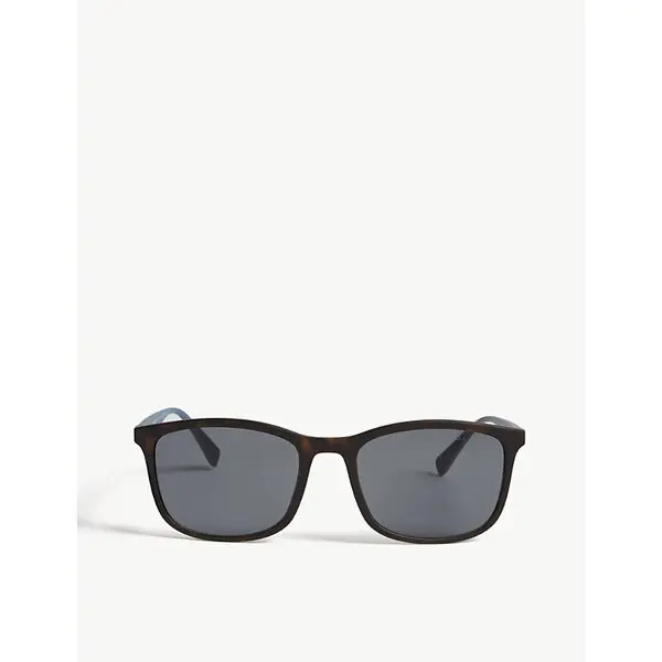 Prada Square Frame Havana Sunglasses - Brown
