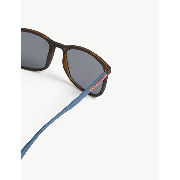 Prada Square Frame Havana Sunglasses