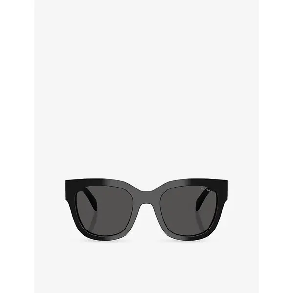 Prada Square-frame Acetate Sunglasses - Black