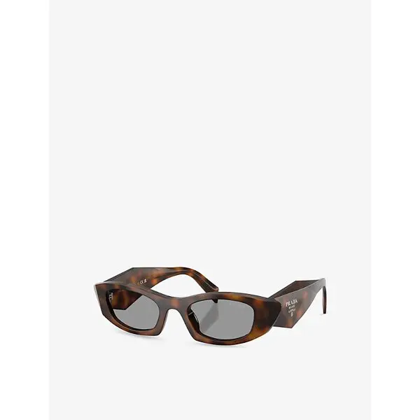 Prada Pr B16s Cat-eye Tortoiseshell Sunglasses