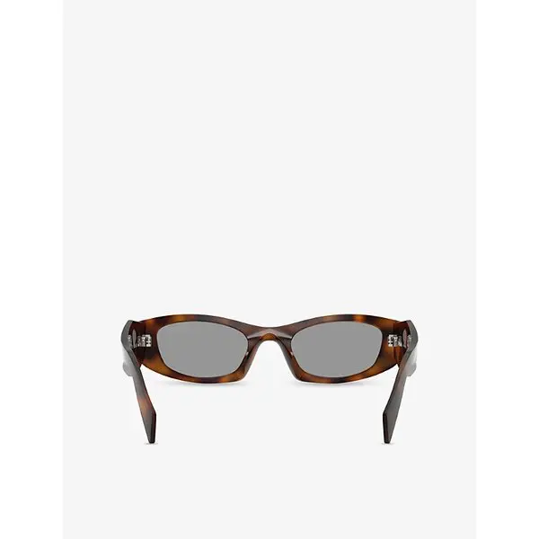 Prada Pr B16s Cat-eye Tortoiseshell Sunglasses
