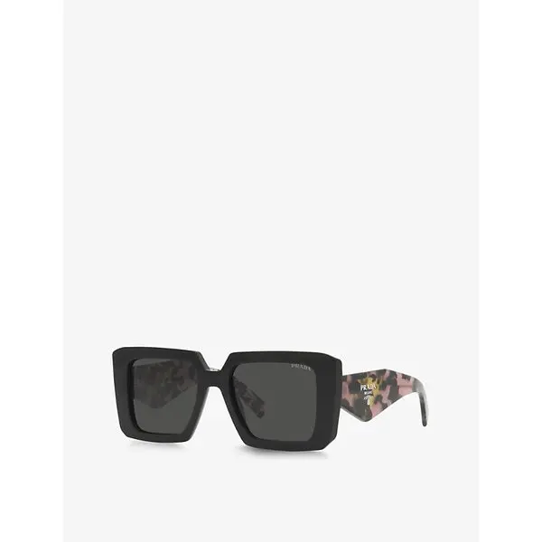 Prada Pr 23ys Symbole Acetate Sunglasses - Black
