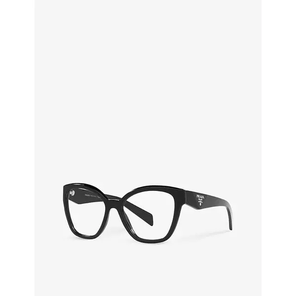 Prada Pr 20zv Cat-eye Acetate Eyeglasses