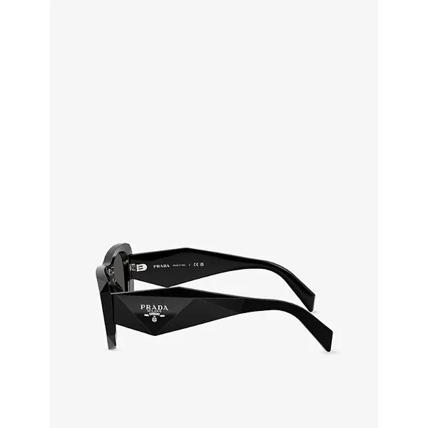 Prada Square-frame Acetate Sunglasses - Black