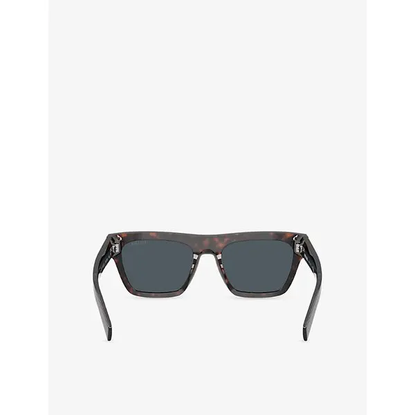 Prada Square-frame Acetate Sunglasses - Brown