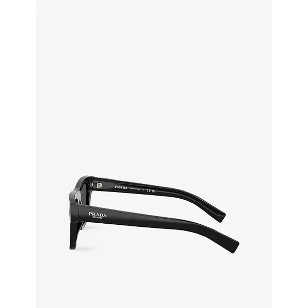 Prada Square-frame Acetate Sunglasses - Black