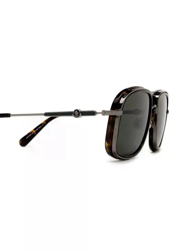 Moncler Kontour Square-frame Sunglasses