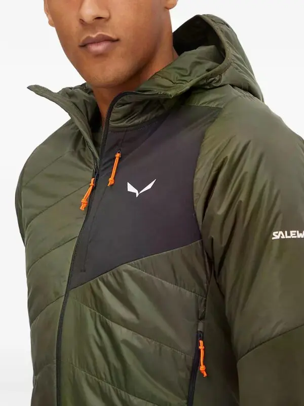 SALEWA Quilted Hooded Jacket