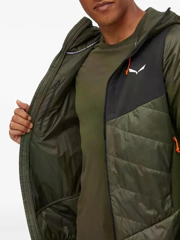 SALEWA Quilted Hooded Jacket
