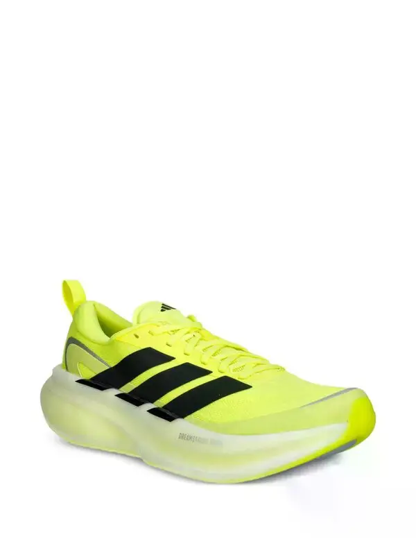Adidas Supernova Glide Striped Sneakers - Yellow