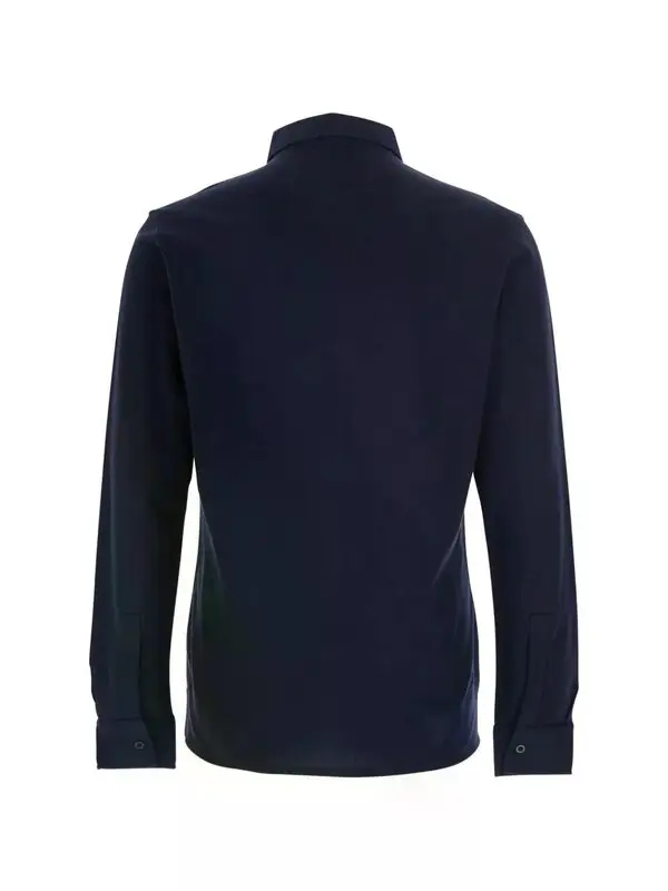 KANGRA Long-sleeved Shirt - Blue