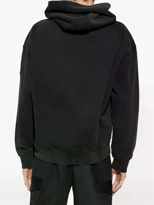 Moose Knuckles Logo-detail Hoodie - Black