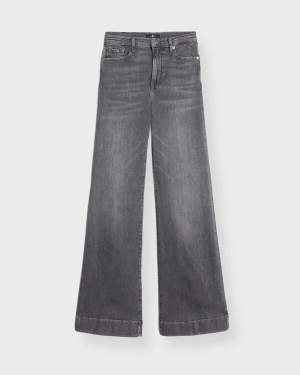7 For All Mankind Modern Dojo Soho Jeans - Grey Wash