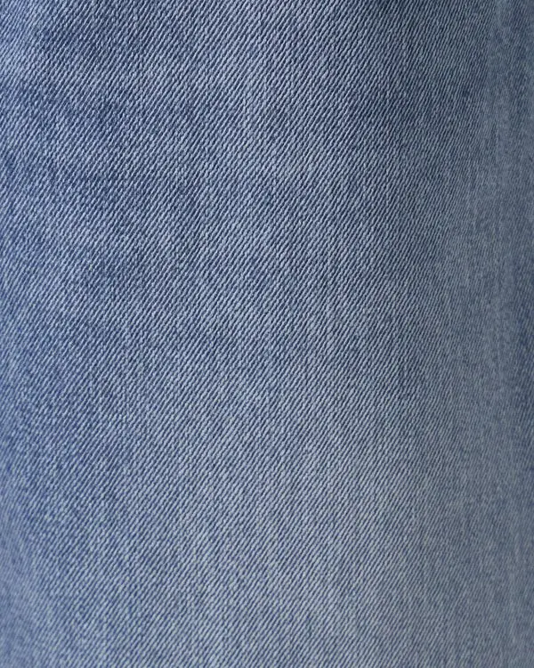 RÓHE Fransje Sculptural Denim Trousers - Washed Blue