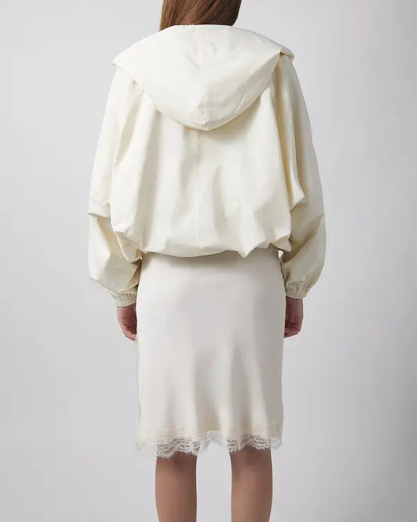 RÓHE Volume Silk-blend Jacket - Cream