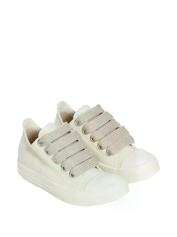 Rick Owens Eyelet Laced Flat Shoes