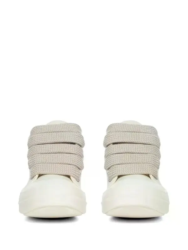 Rick Owens Eyelet Laced Flat Shoes