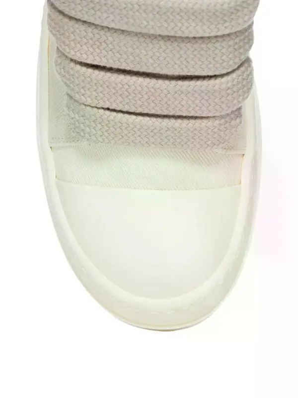 Rick Owens Eyelet Laced Flat Shoes