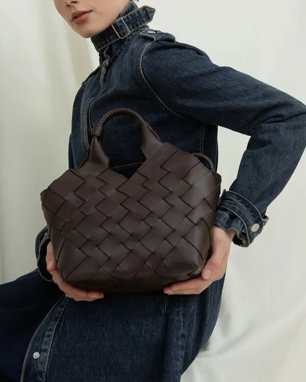 CALA & JADE Misu Hand-braided Shoulder Bag